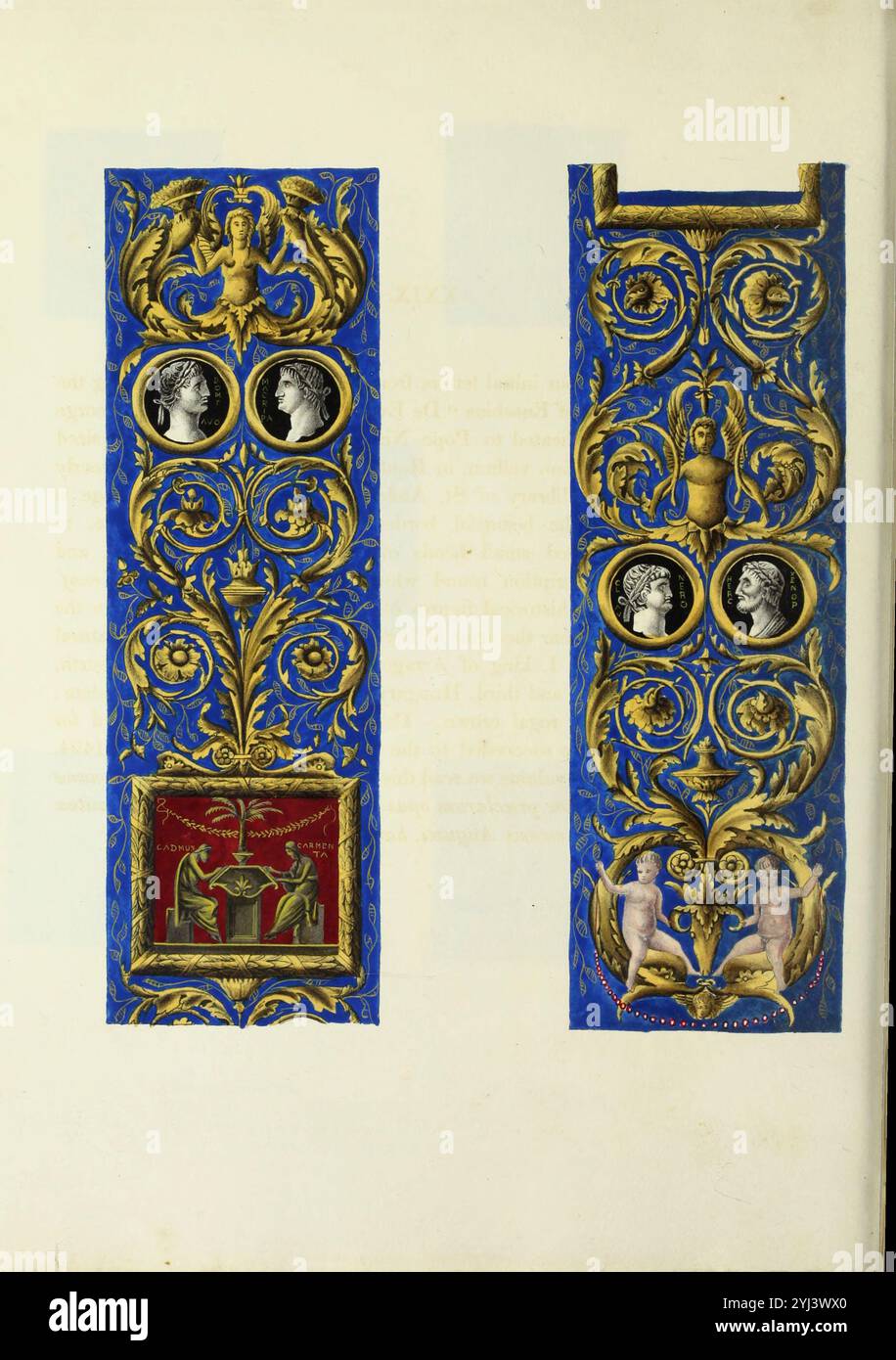 Ancient latin letters drawing hi-res stock photography and images - Alamy