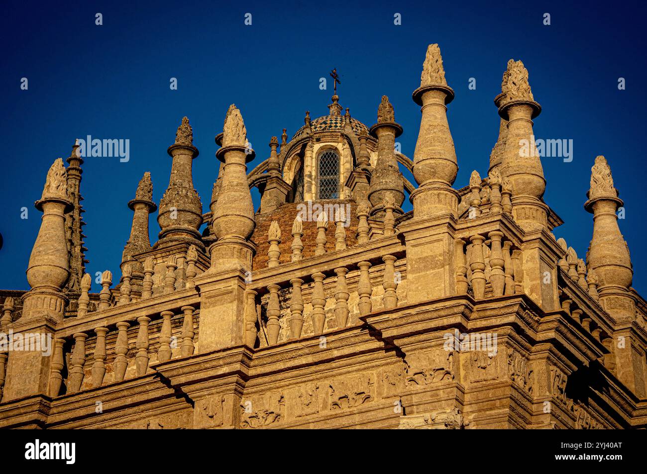 Seville, Spain. 12th Nov, 2024. On a beautifully clear day in November ...