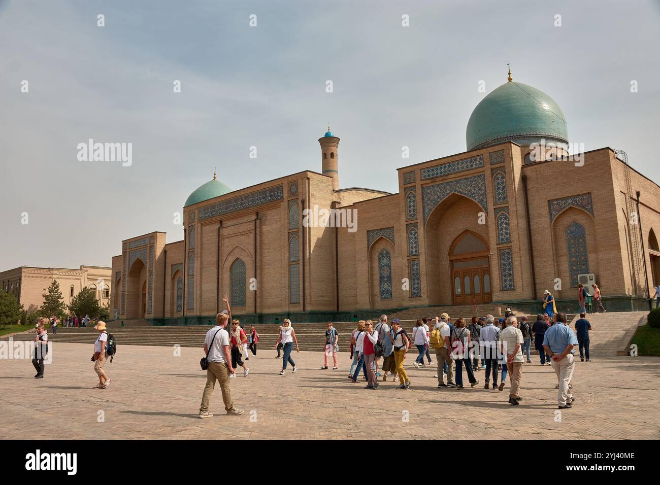 Tashkent, Uzbekistan;September,16,2024;The Hazrati Imam Mosque and ...