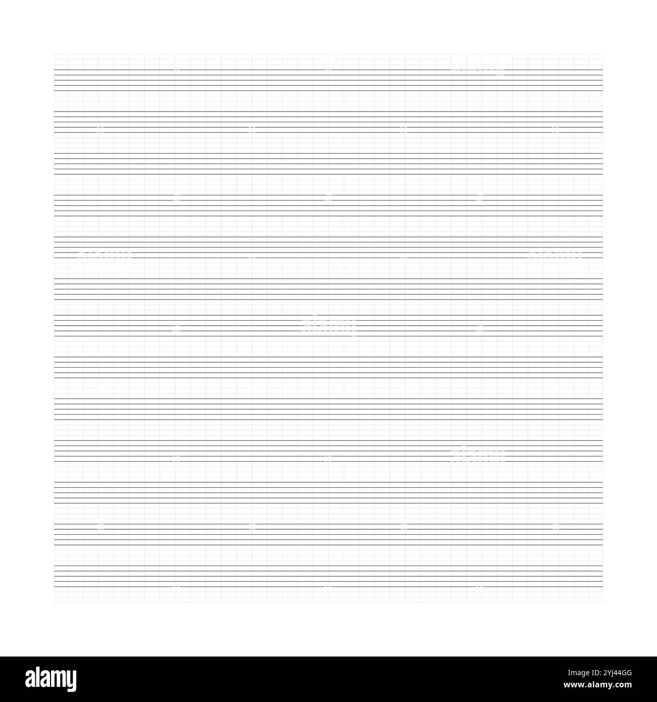 Graph paper. Printable grid paper with stave on a white background. A ...
