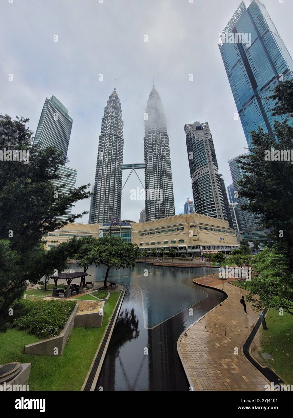 Petronas twin tower in Kuala Lumpur city of Malaysia Stock Photo - Alamy