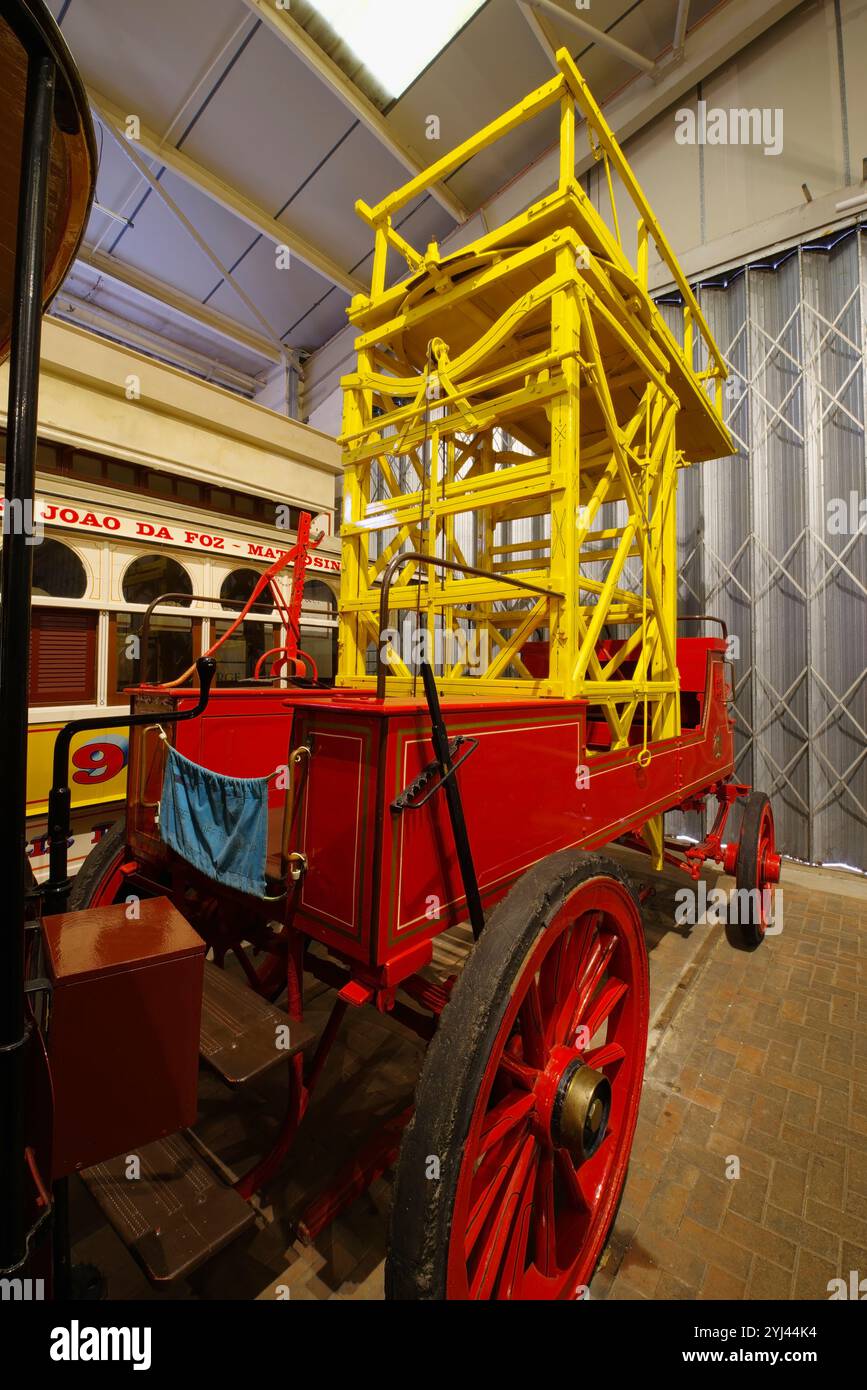 .Tramway Tower Waggon, Crich, Tramway Museum Stock Photo - Alamy