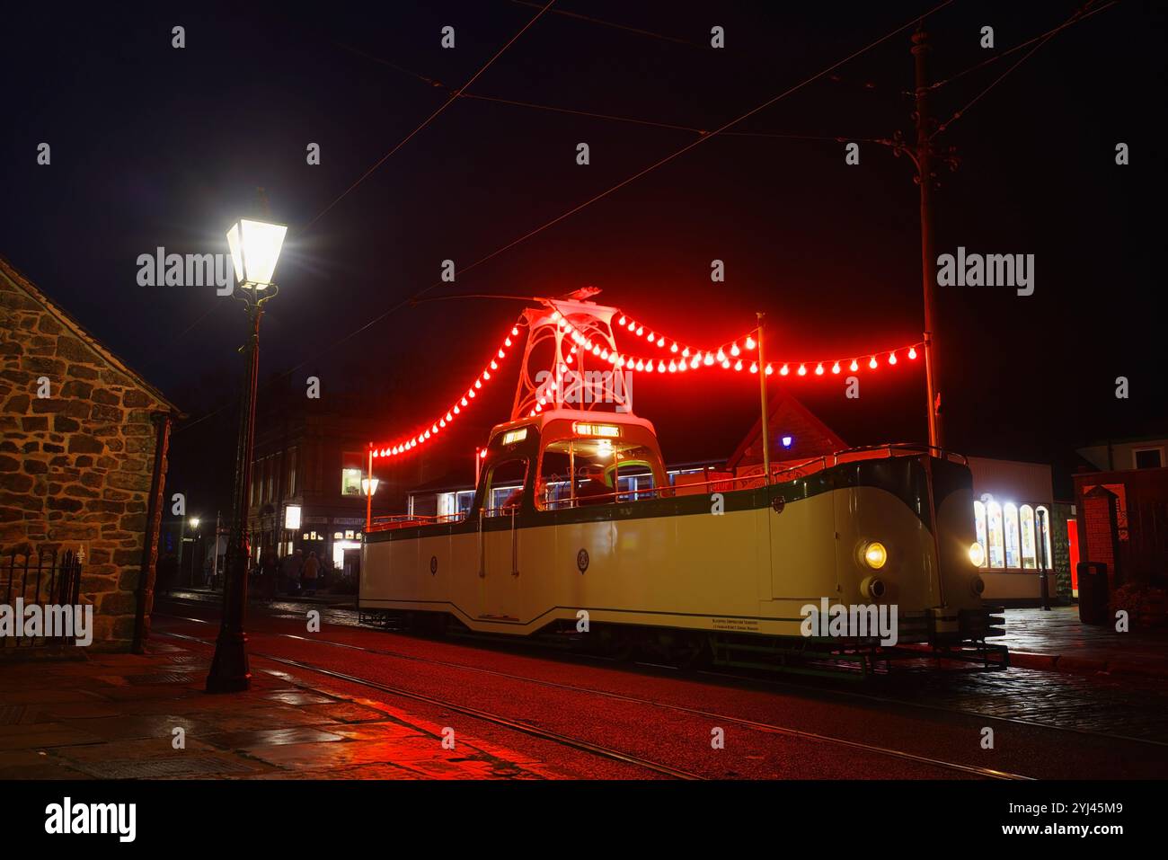 Crich, Tramway, Museum, Village Stock Photo - Alamy