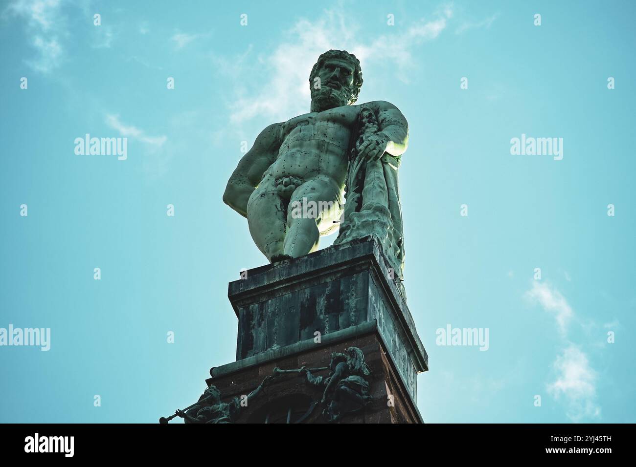 Hercules statue in Kassel Stock Photo - Alamy