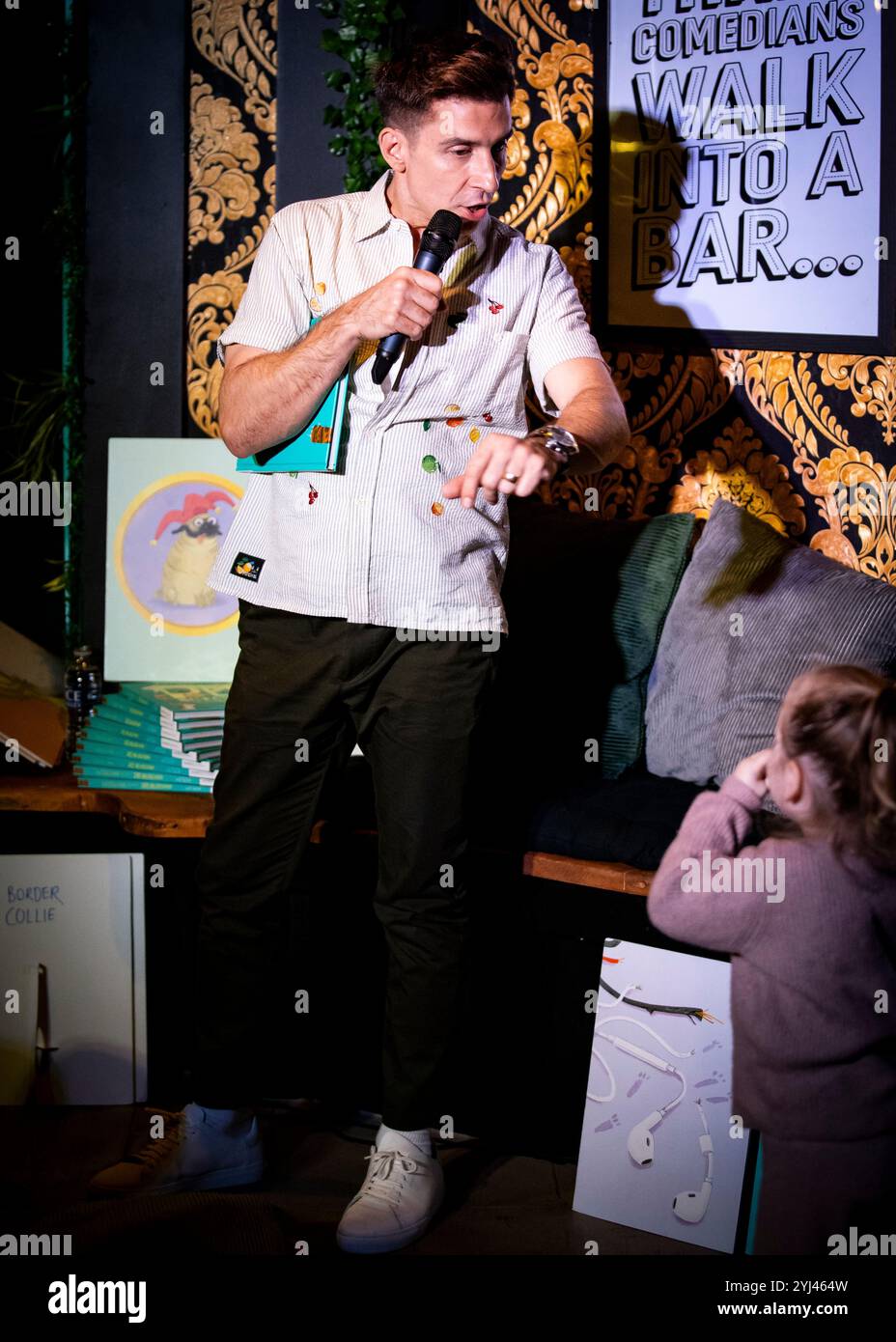 Russell Kane book reading and signing event, Bar Up The Road, Southend ...