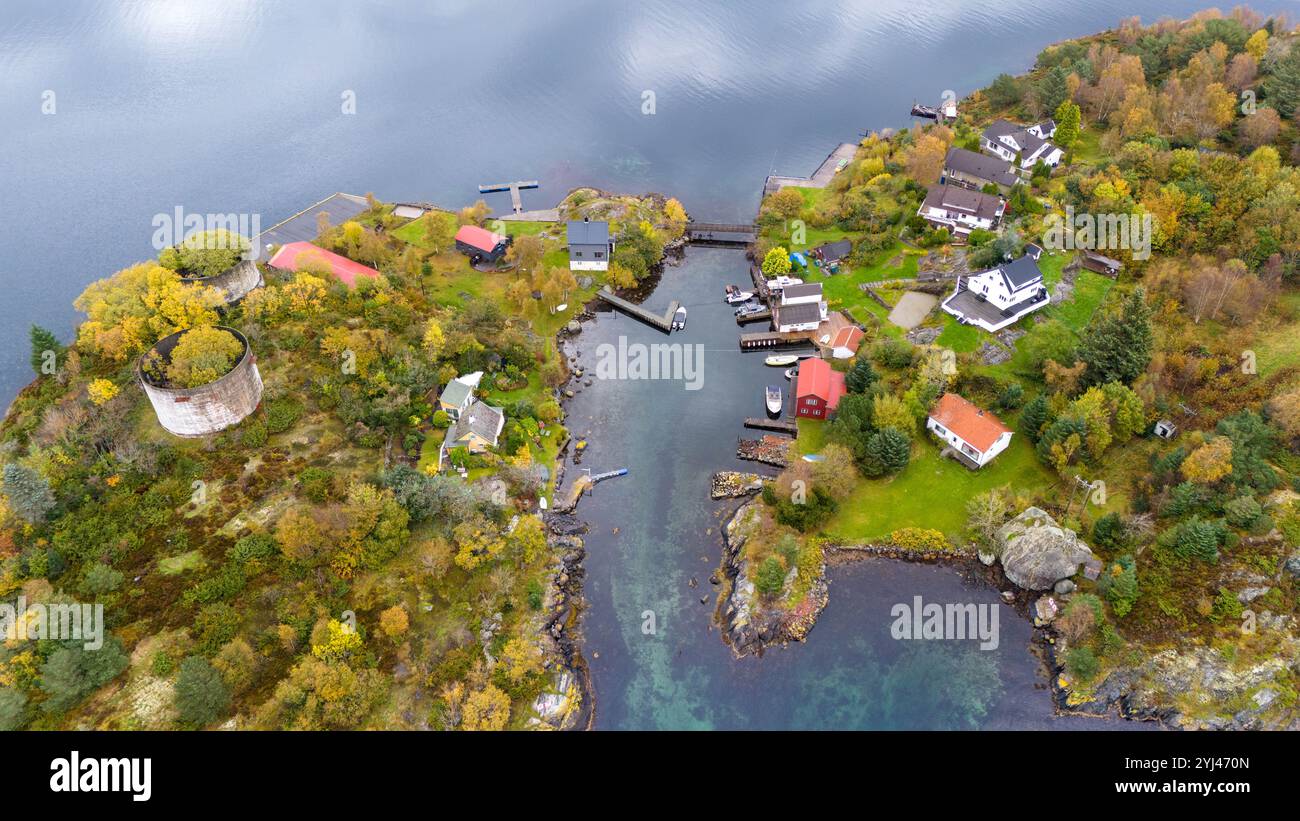 Coastal village surrounded lush greenery hi-res stock photography and ...
