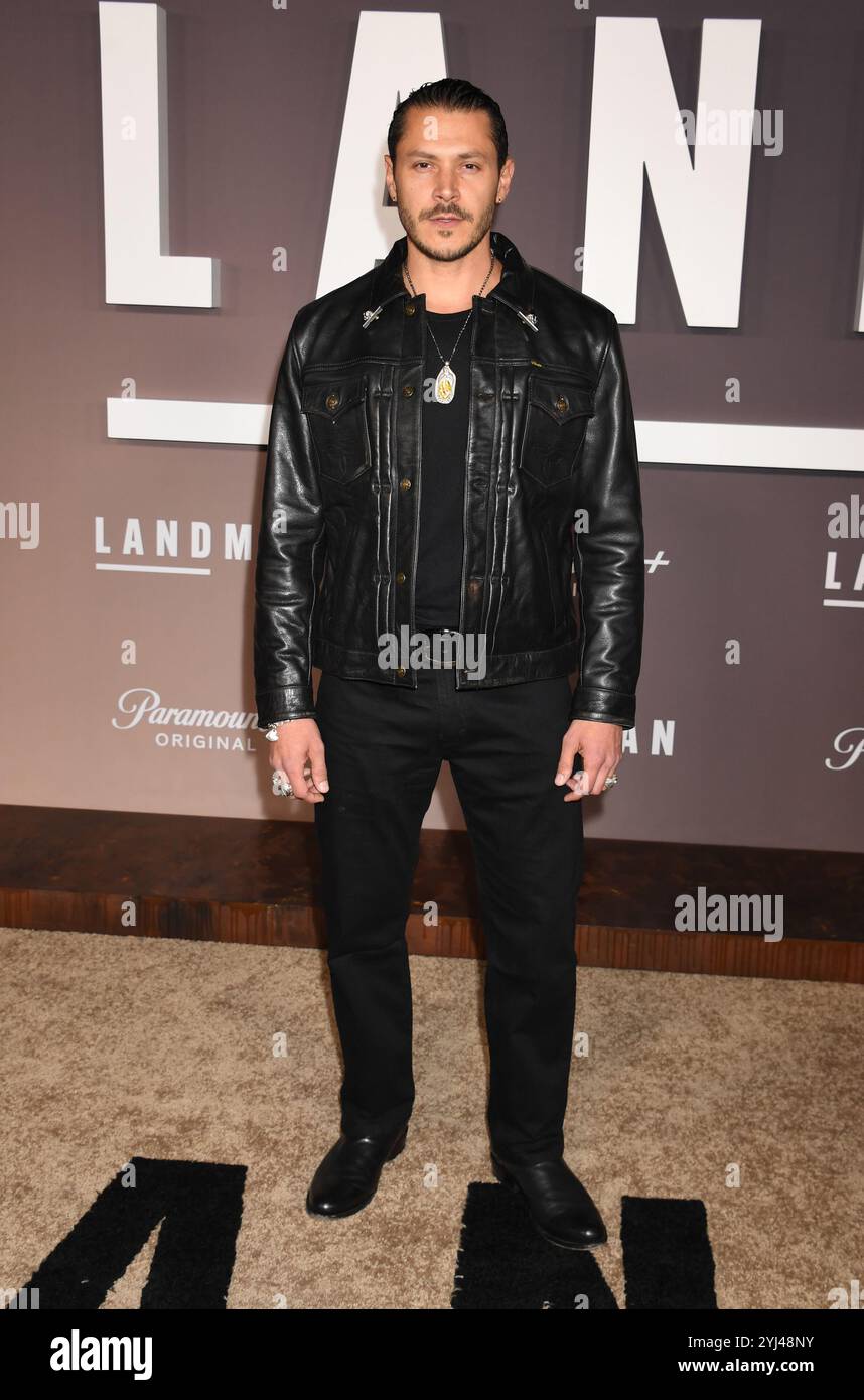 Los Angeles, Ca. 12th Nov, 2024. Alex Meraz at the Landman premiere at ...