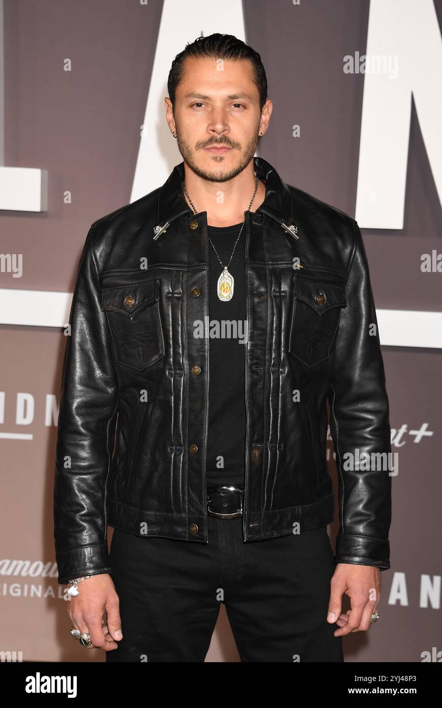 Los Angeles, Ca. 12th Nov, 2024. Alex Meraz at the Landman premiere at ...