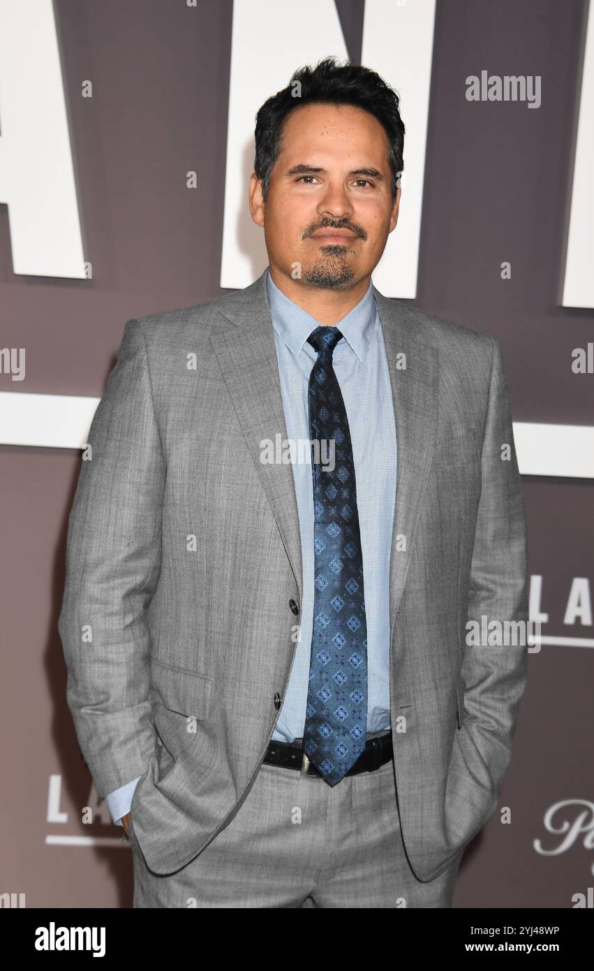 Los Angeles, Ca. 12th Nov, 2024. Michael Pe-a at the Landman premiere at Paramount Studios on ...