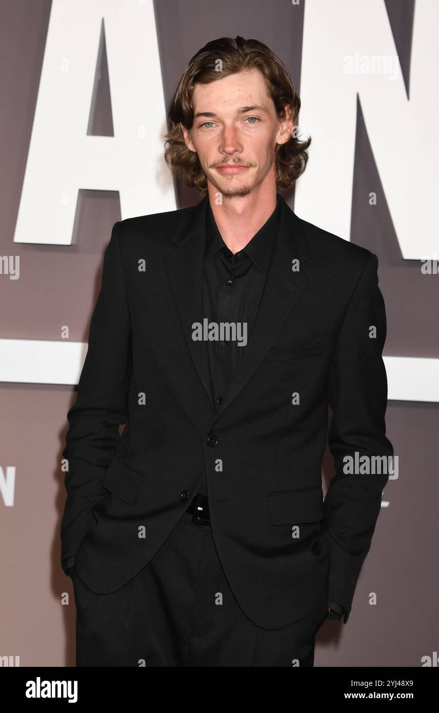 Los Angeles, Ca. 12th Nov, 2024. Jacob Lofland at the Landman premiere ...