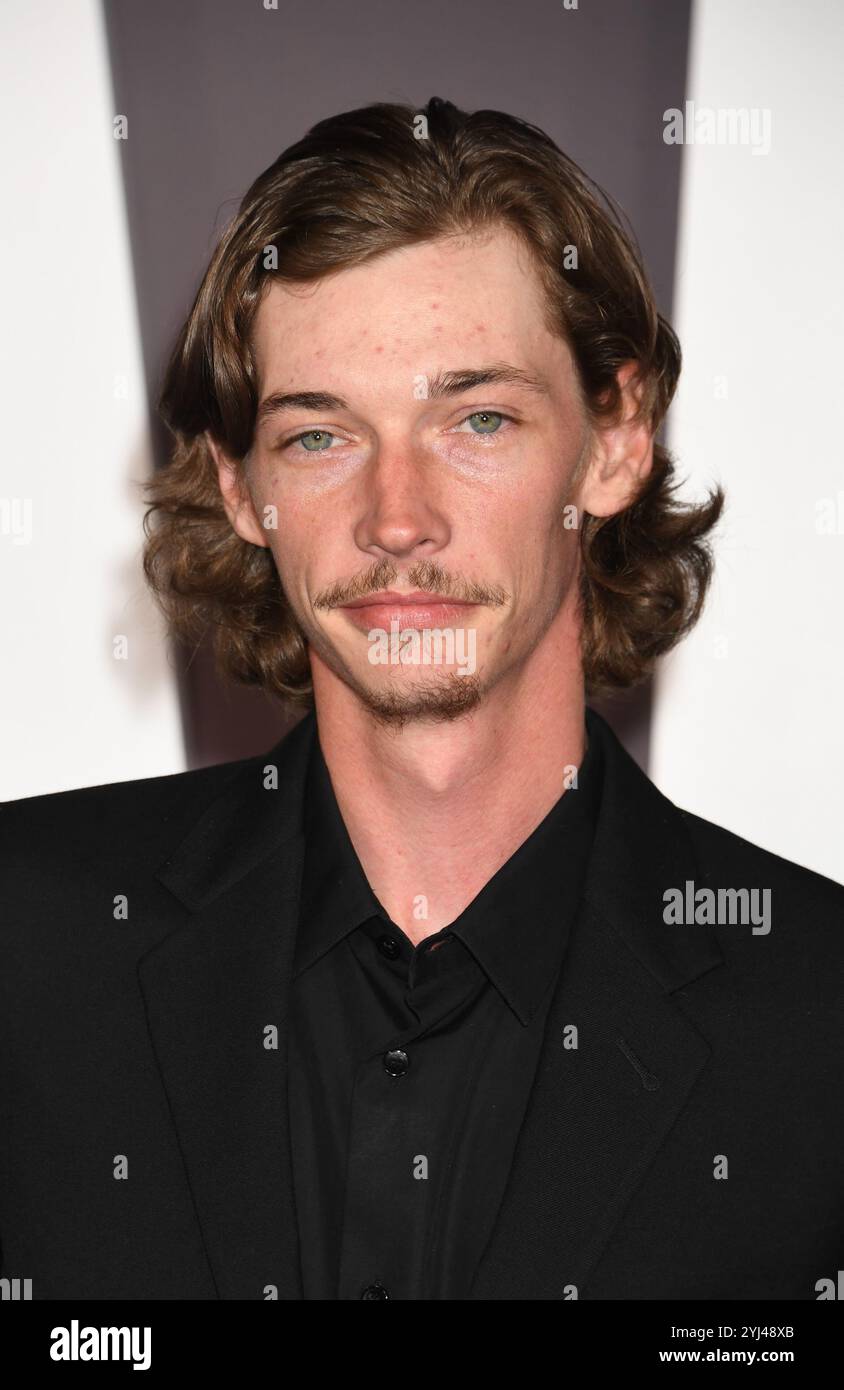Los Angeles, Ca. 12th Nov, 2024. Jacob Lofland at the Landman premiere ...