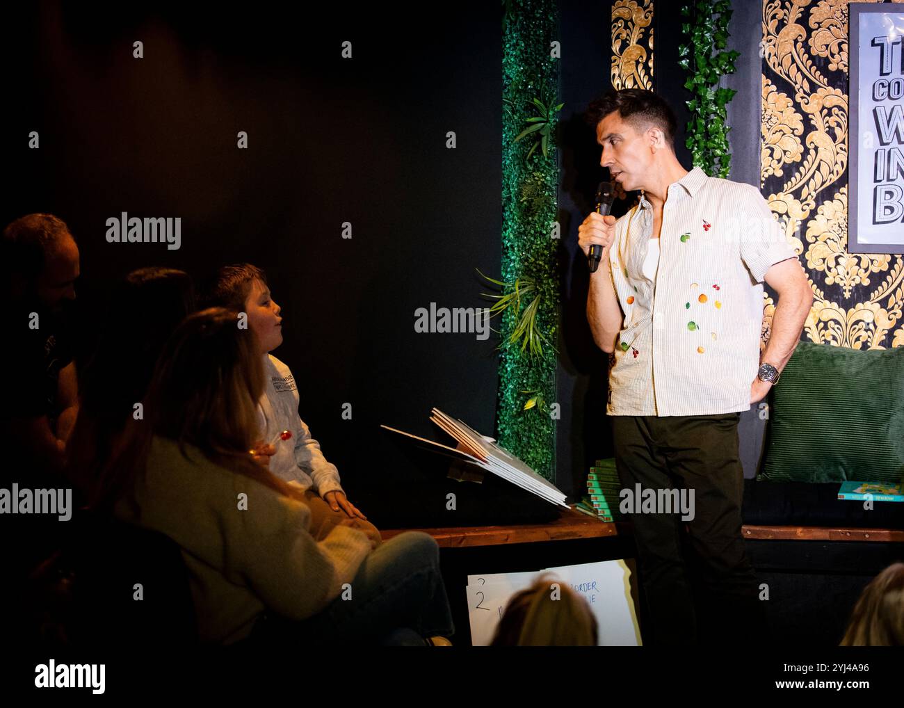 Russell Kane book reading and signing event, Bar Up The Road, Southend ...