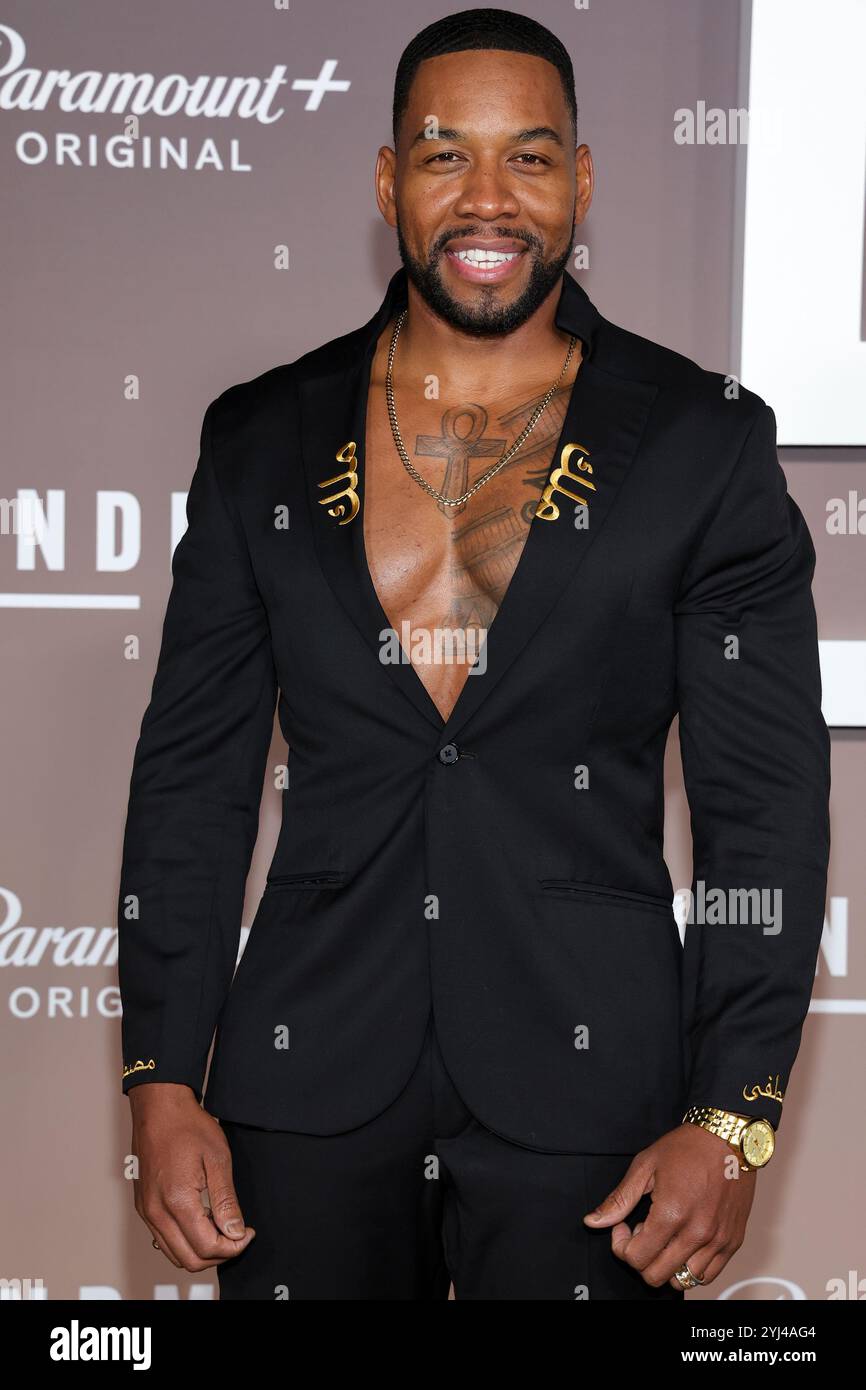 Los Angeles, Ca. 12th Nov, 2024. Mustafa Speaks at the Landman premiere ...