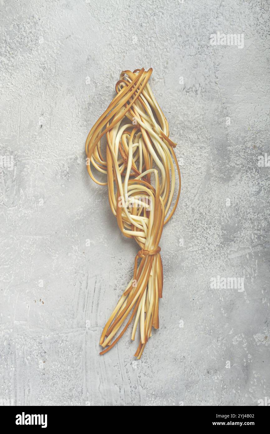 Smoked chechil cheese, rope cheese, suluguni, Javakheti cheese ...