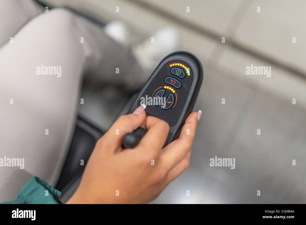 Electric wheelchair controls hi-res stock photography and images - Alamy