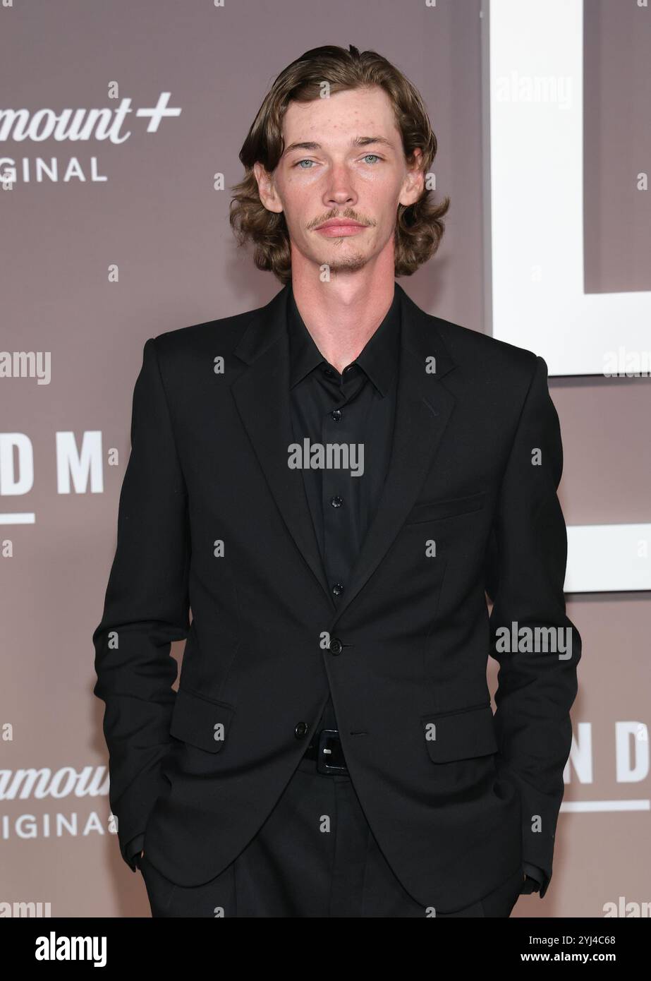 Los Angeles, Ca. 12th Nov, 2024. Jacob Lofland dt the Landman premiere ...