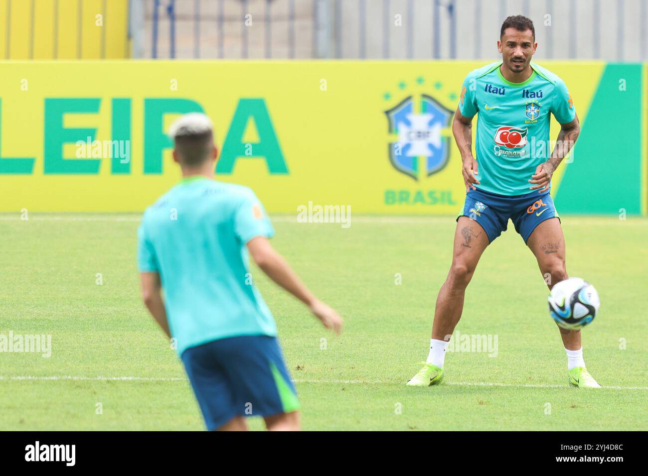 PA - BELEM - 11/13/2024 - BRAZILIAN NATIONAL TEAM, TRAINING - Danilo, player of the Brazilian ...