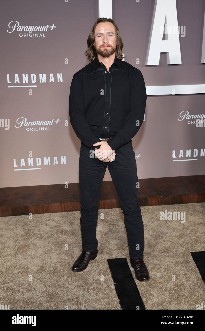 Los Angeles, Ca. 12th Nov, 2024. Christian Wallace dt the Landman ...