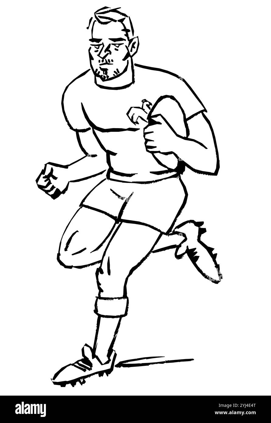 Rugbyman Antoine Dupont portrait Stock Photo - Alamy