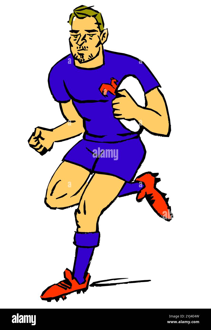 Portrait rugbyman hi-res stock photography and images - Alamy