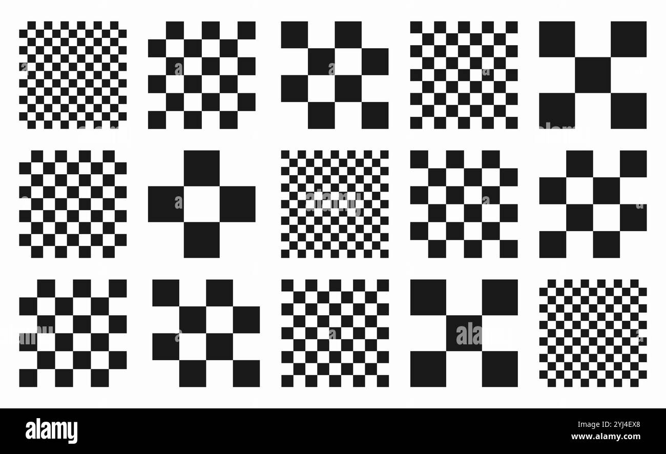 Square block tile chess Stock Vector Images - Alamy