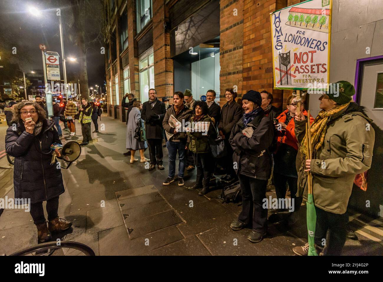London, UK. 7th January 2019. Tanya Murat of Southwark Defend Council ...