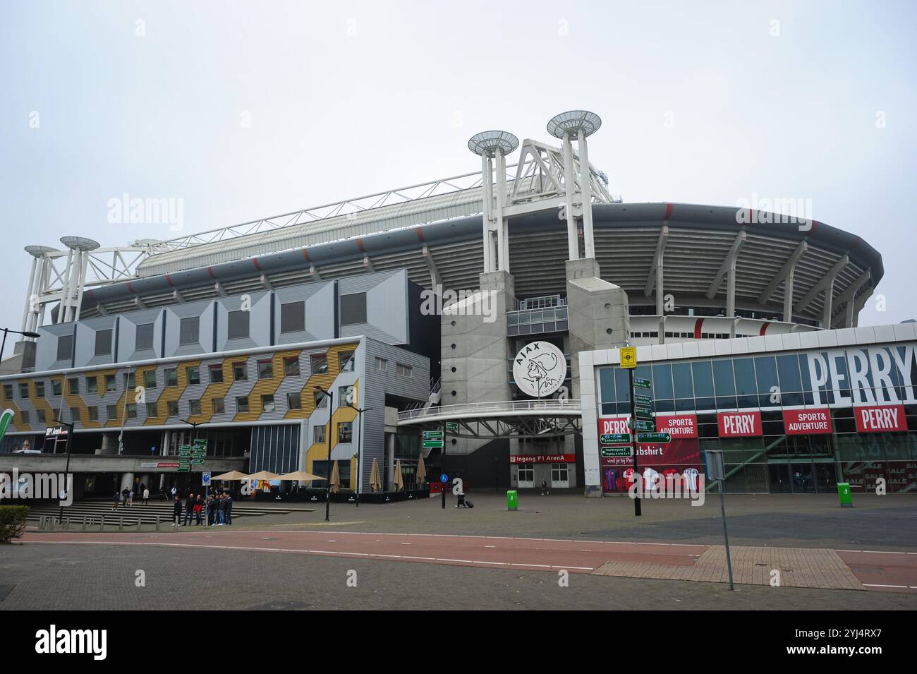 Johan Cruyff Stadium or ArenA in the southeast of Amsterdam, The ...
