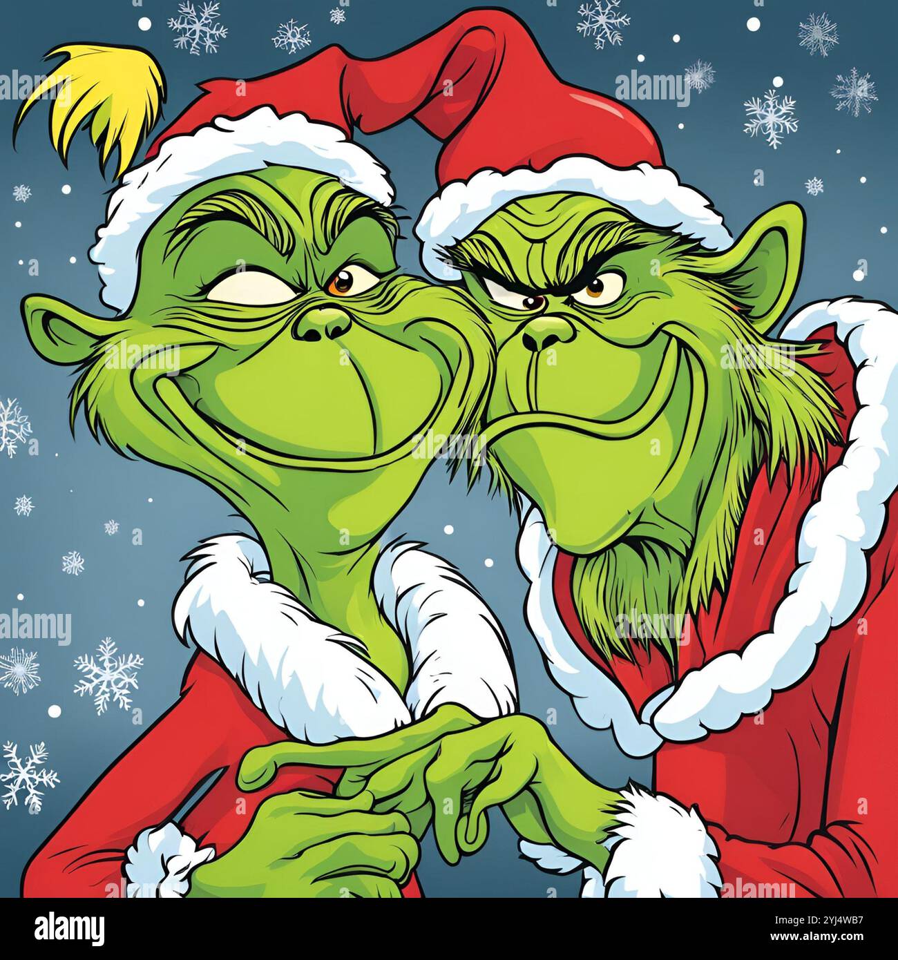 The grinch cartoon poster hi-res stock photography and images - Alamy