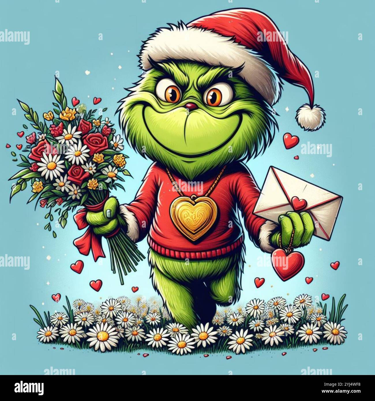 The grinch cartoon poster hi-res stock photography and images - Alamy
