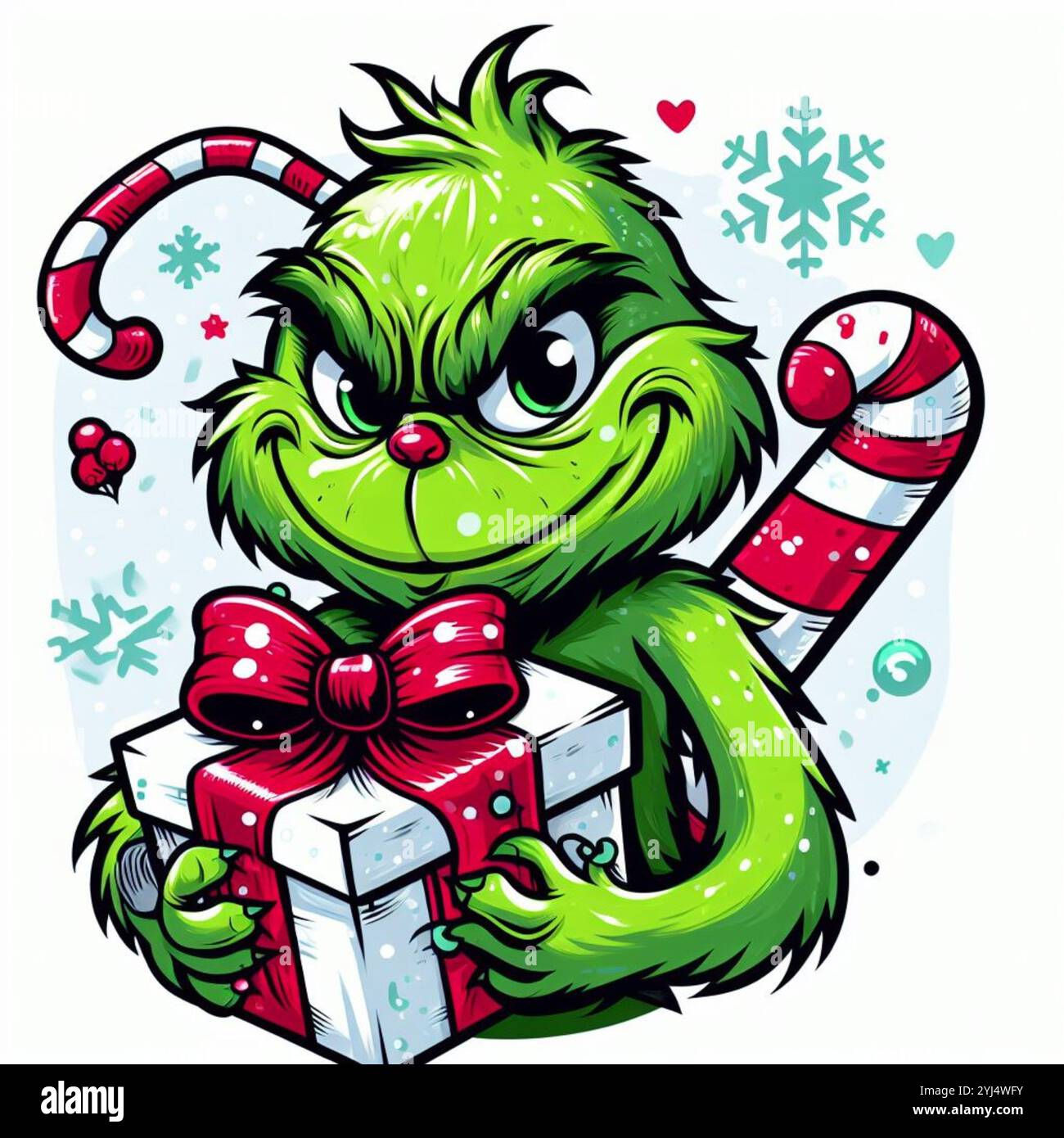 The Grinch has been a symbol of Christmas for many years Stock Photo ...