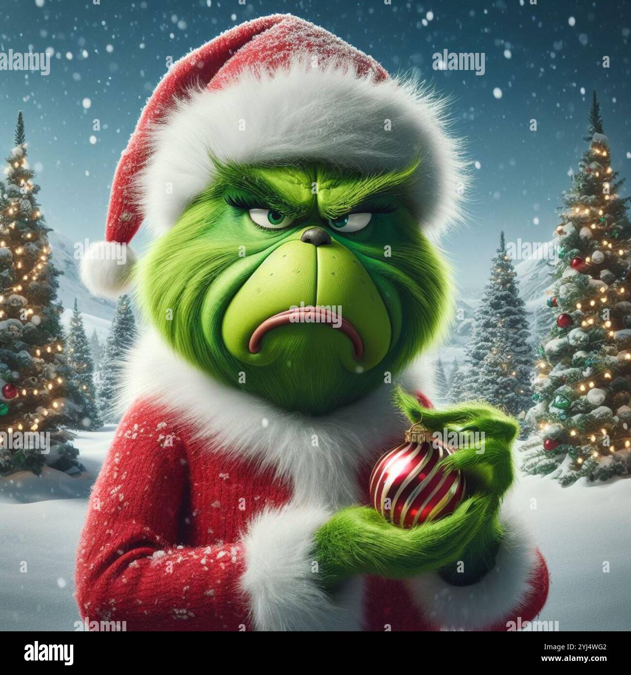 The grinch cartoon poster hi-res stock photography and images - Alamy