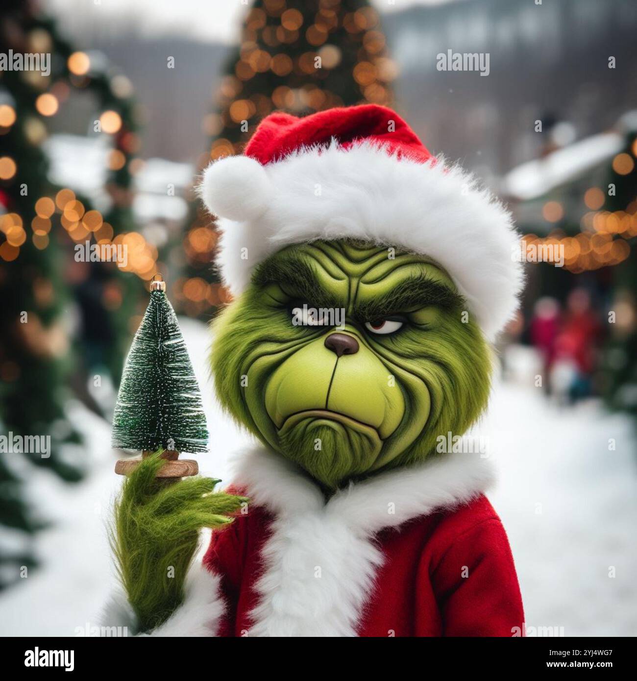 The grinch cartoon poster hi-res stock photography and images - Alamy