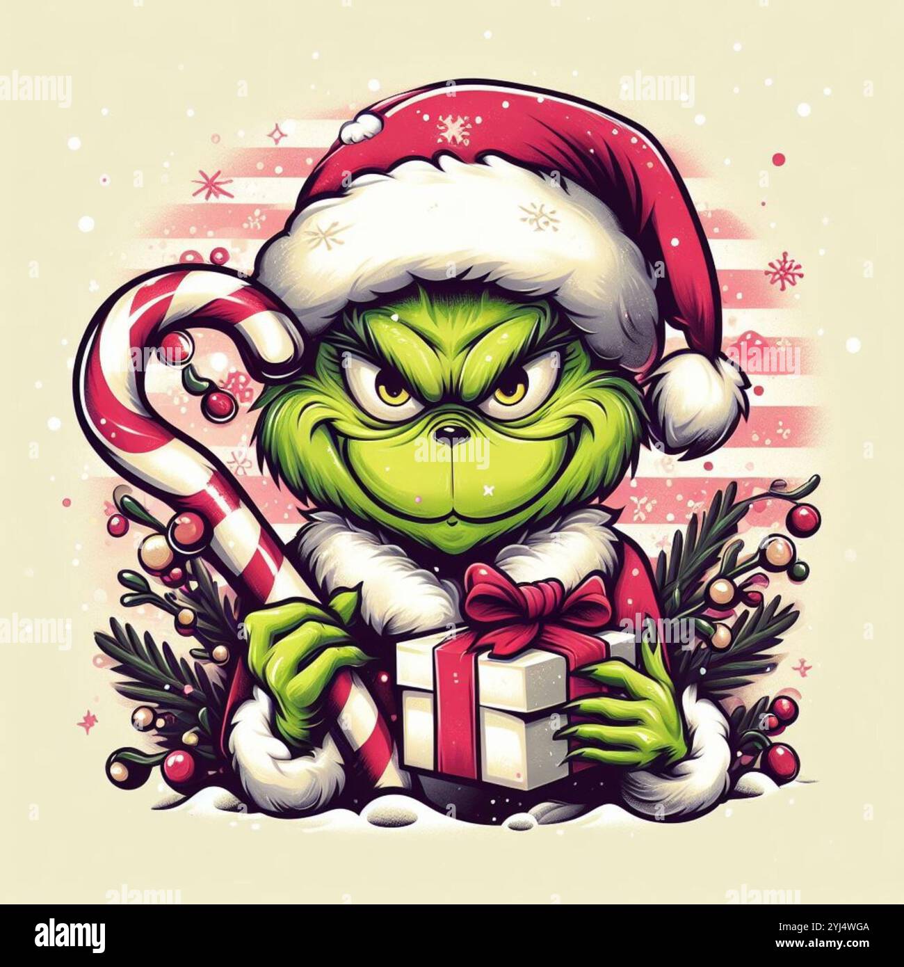 The grinch cartoon poster hi-res stock photography and images - Alamy