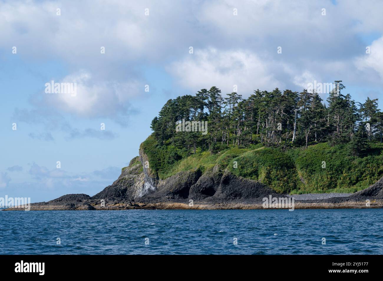 Alaska, Sitka. Alaska Maritime National Wildlife Refuge, Saint Lazaria ...