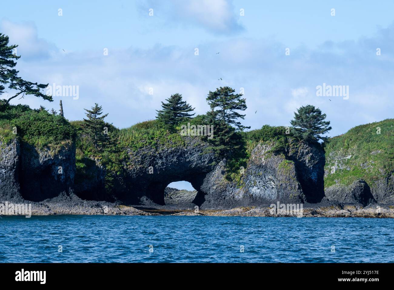 Alaska, Sitka. Alaska Maritime National Wildlife Refuge, Saint Lazaria ...