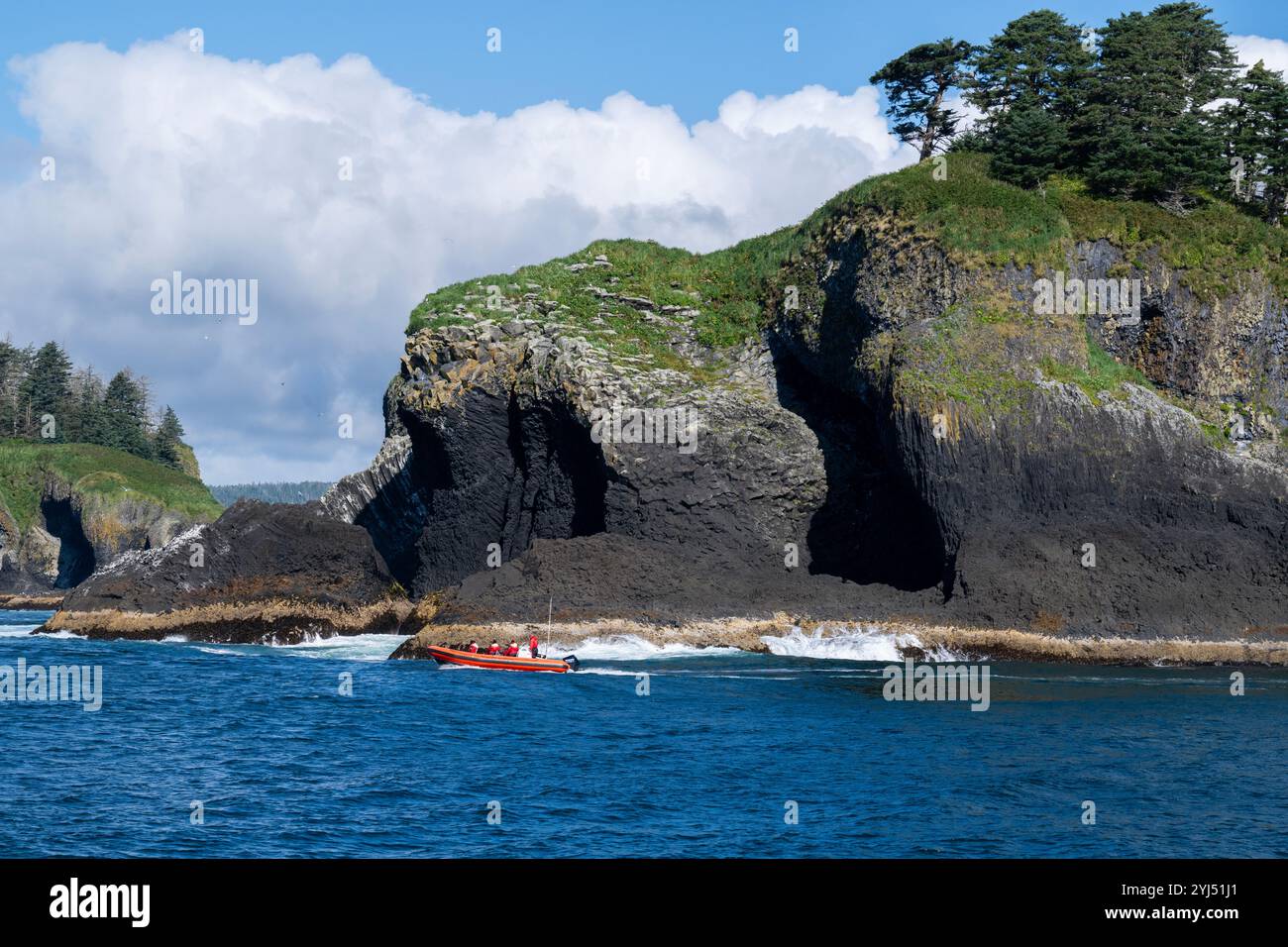 Alaska, Sitka. Alaska Maritime National Wildlife Refuge, Saint Lazaria ...