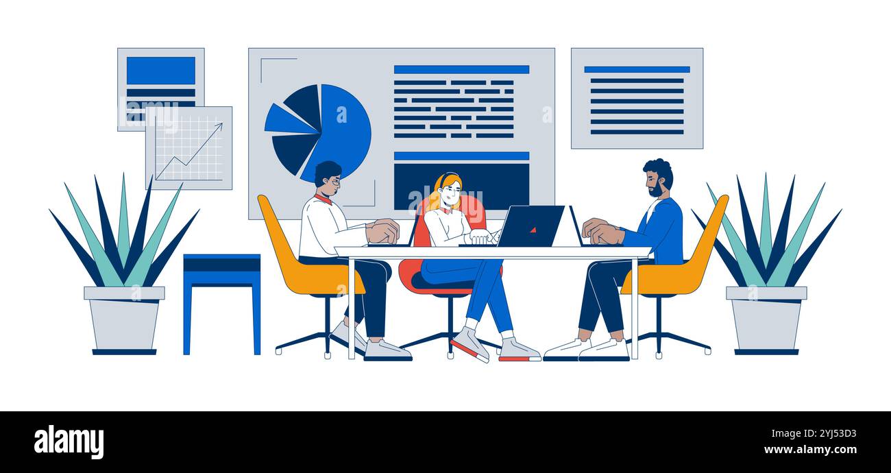 Diversity benefits Stock Vector Images - Alamy