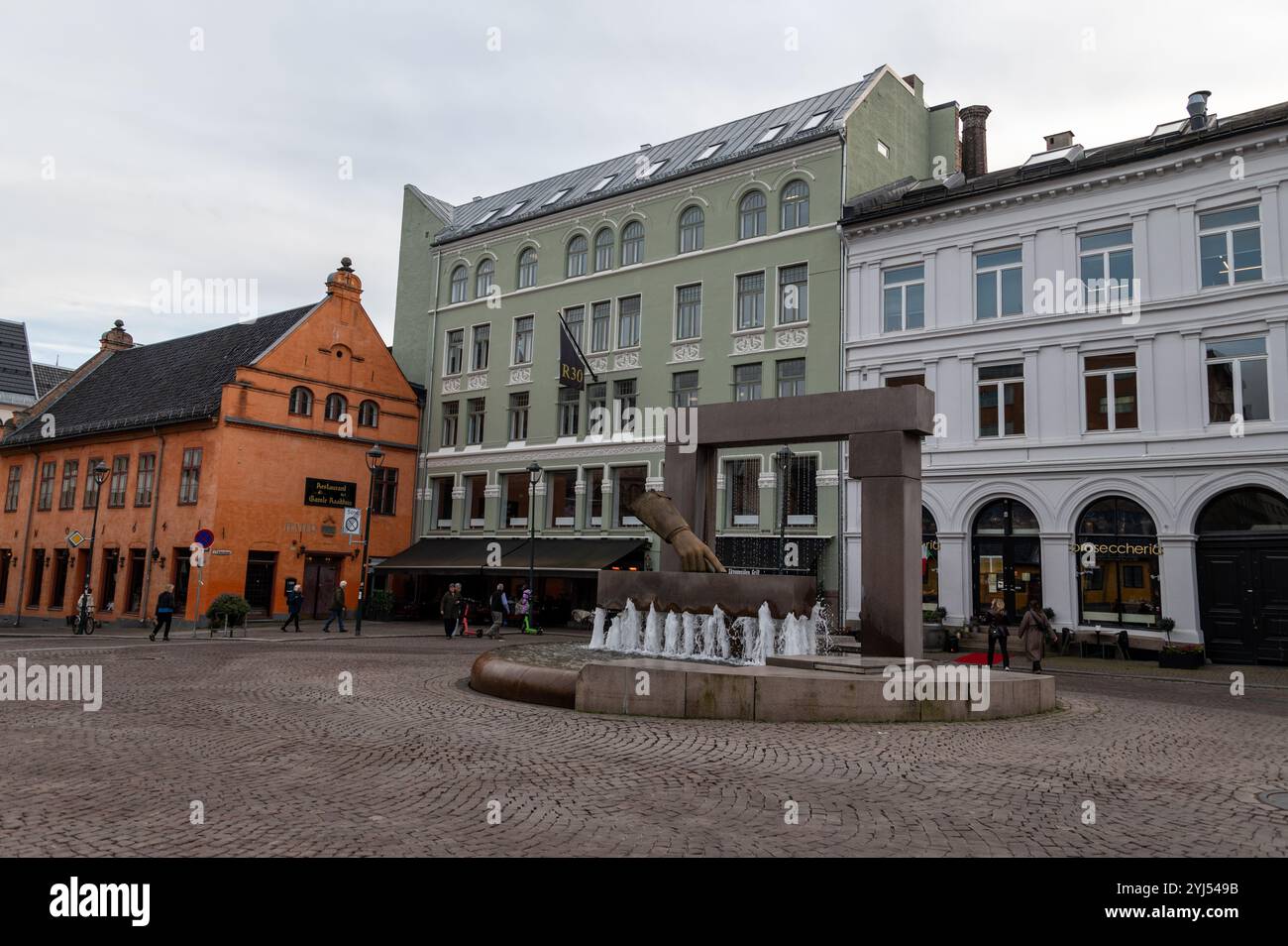 Oslo gloved hand hi-res stock photography and images - Alamy