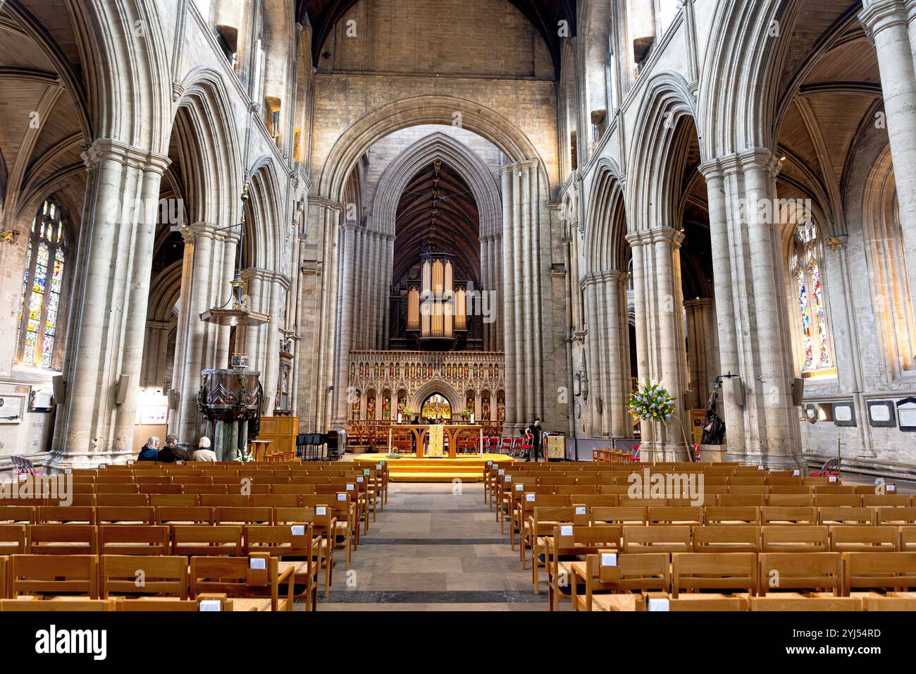 Ripon Cathedral, Ripon, North Yorkshire Stock Photo - Alamy