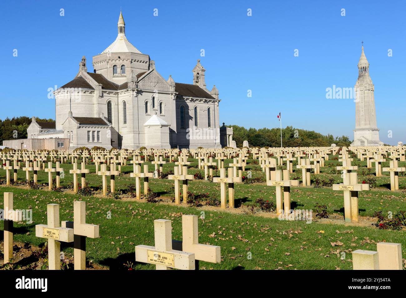 The Notre-Dame-de-Lorette national necropolis is a French military ...