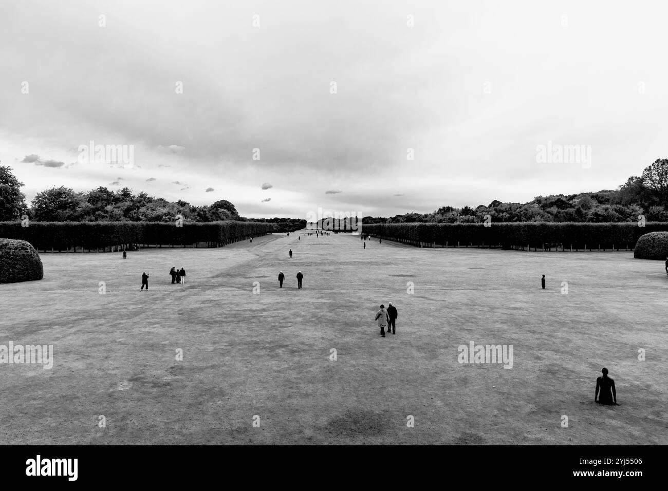Antony Gormley exhibition called Time Horizon at Houghton Hall, King's ...