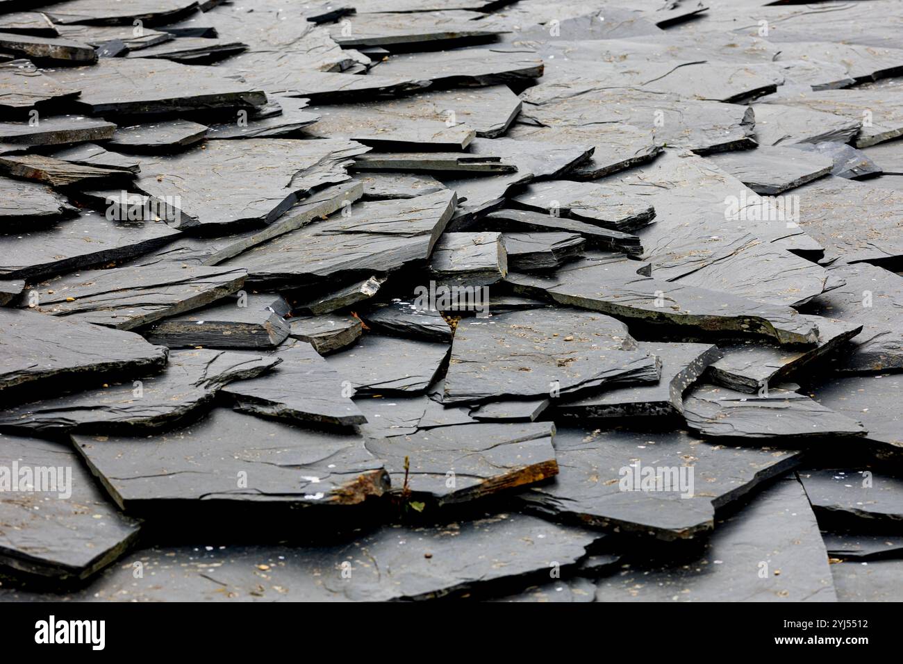 Detail from Full Moon Circle by Richard Long in the gardens of Houghton ...