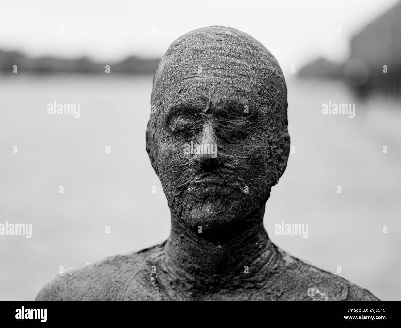 Antony gormley sculpture figures Black and White Stock Photos & Images ...