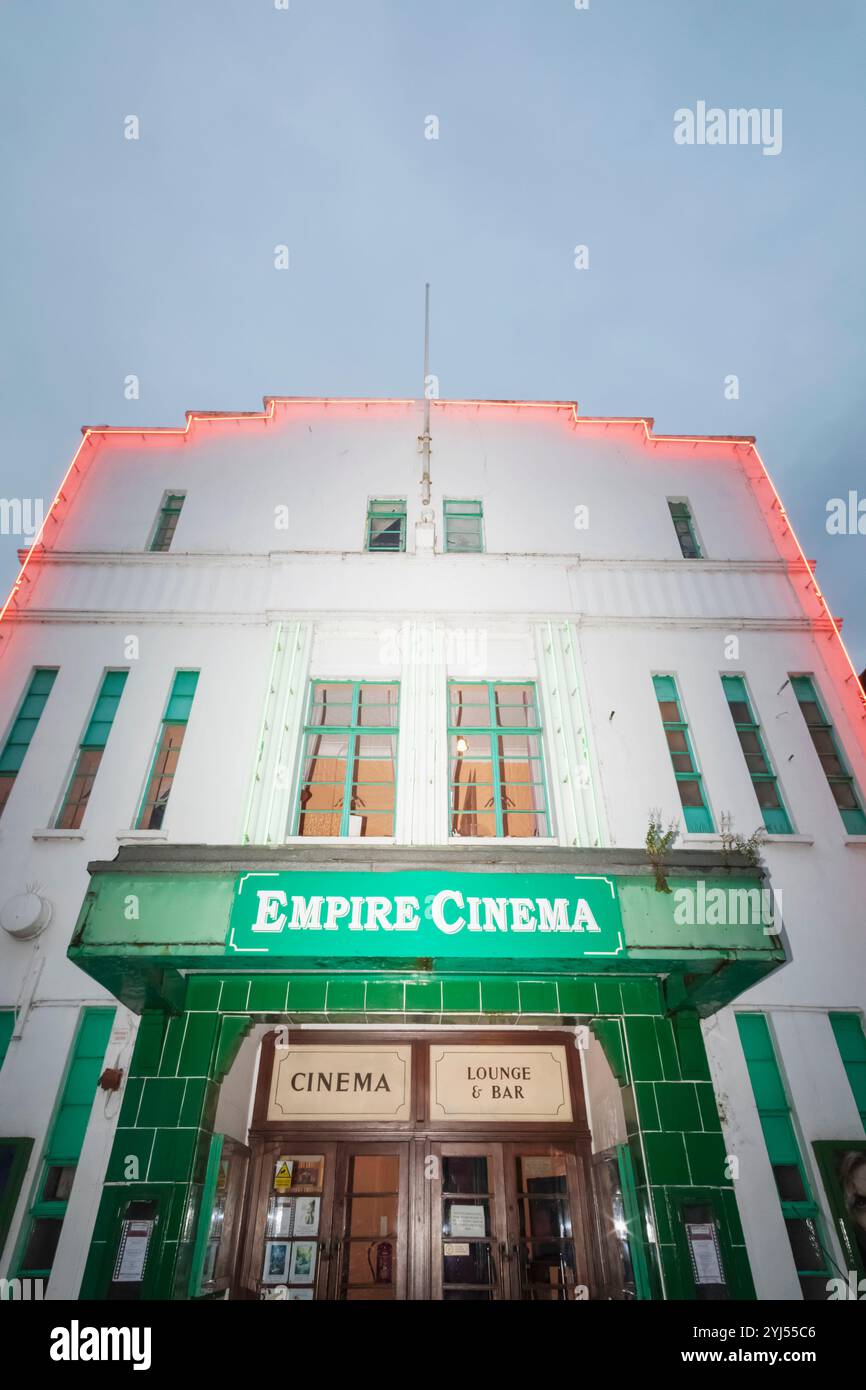 England, Kent, Sandwich, The Historic Art Deco Empire Cinema ...