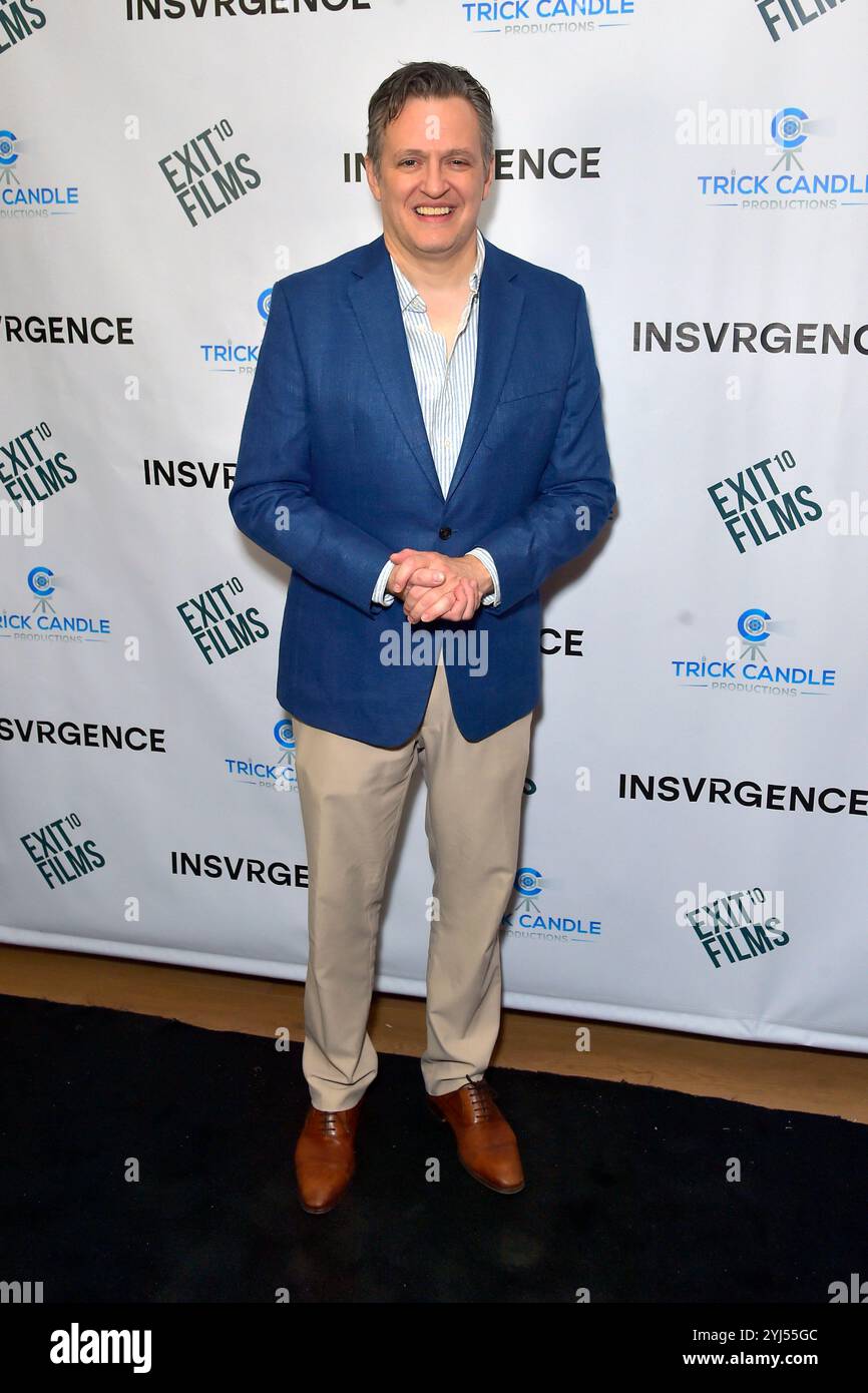 Tom Malloy bei der Premiere des Films 'Bury Him' im Harmony Gold ...