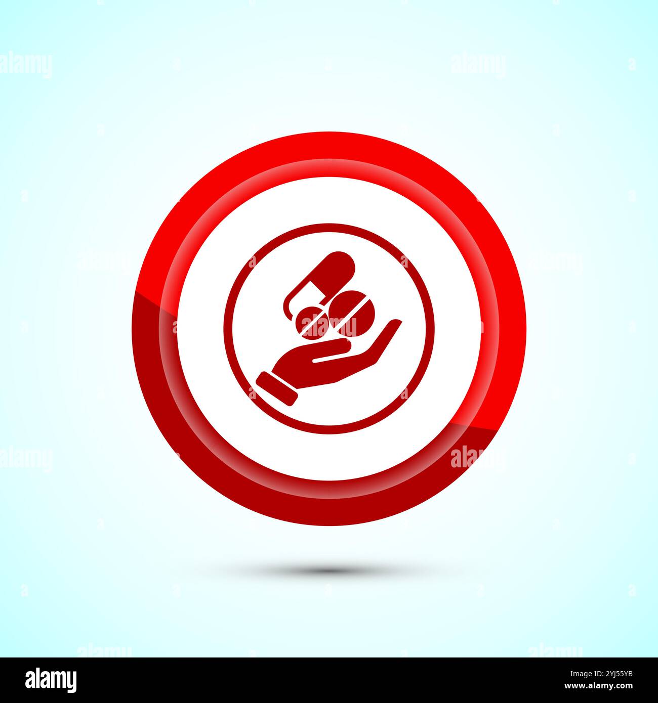 Medicine icon design illustration, Pharmaceutical and treatment symbols ...