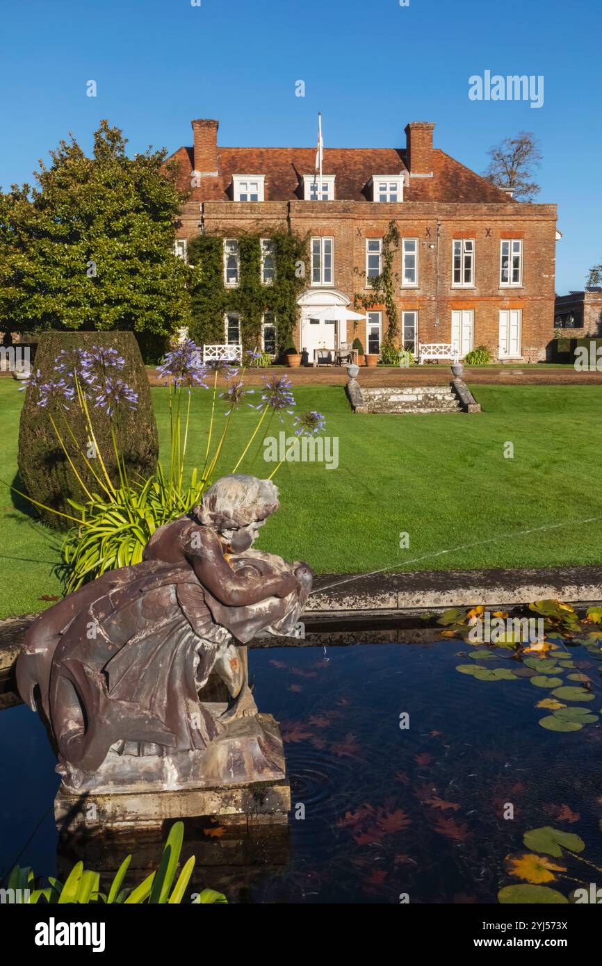 England, Kent, Rolvenden, Hole Park Country House and Gardens, Water ...