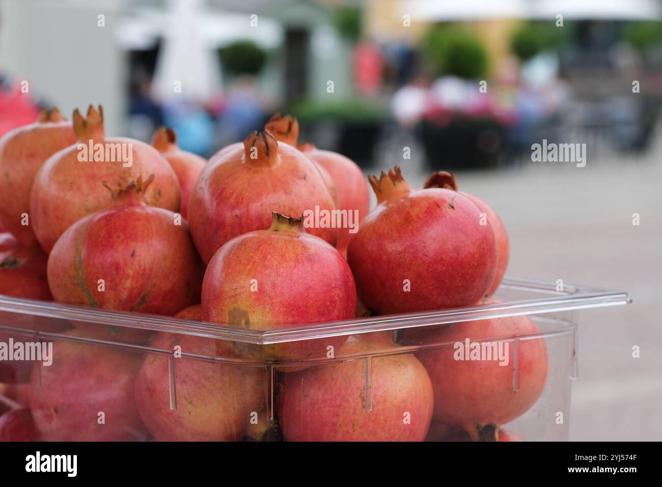 Fresh pomegranate juice in plastic hi-res stock photography and images ...
