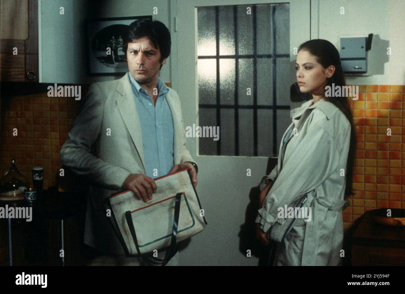 ORNELLA MUTI and ALAIN DELON in DEATH OF A CORRUPT MAN (1977) -Original ...