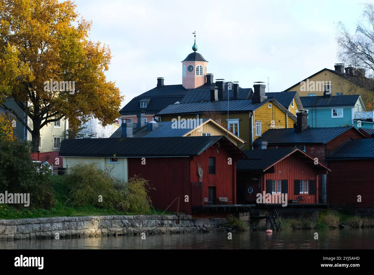 Porvoo old town hall hi-res stock photography and images - Alamy